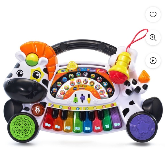 vtech | Toys | Vtech Zoo Jamz Piano 4in Instrument With Microphone ...